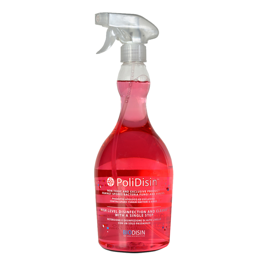 PoliDisin™, effective against SARS-Cov-2 in just 60 seconds - BIODISIN